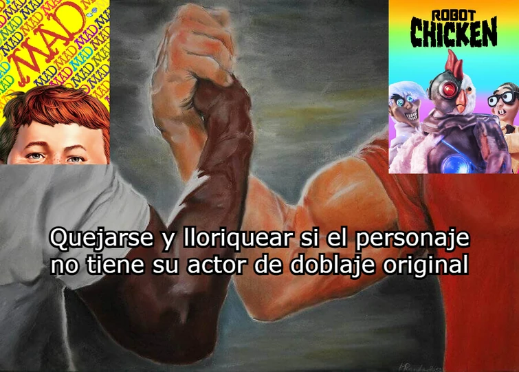 Eso aplica a cualquier serie o película basada en parodias | Fandom