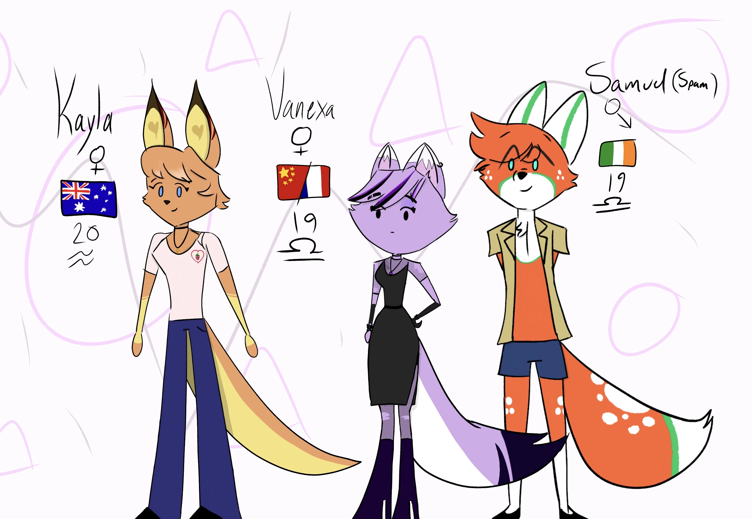 Kayla, Spam, & Vanexa redesign | Fandom