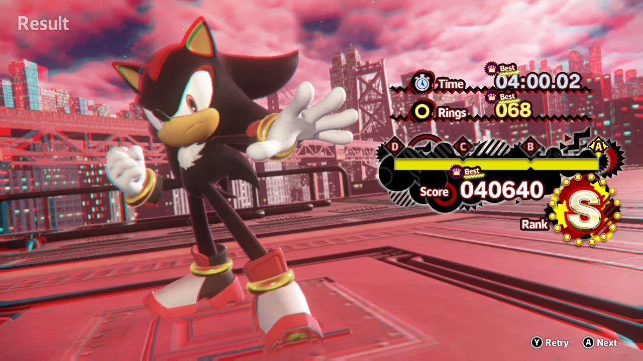 I just S ranked the final boss of SXSG, All Hail Shadow chain anyone ...