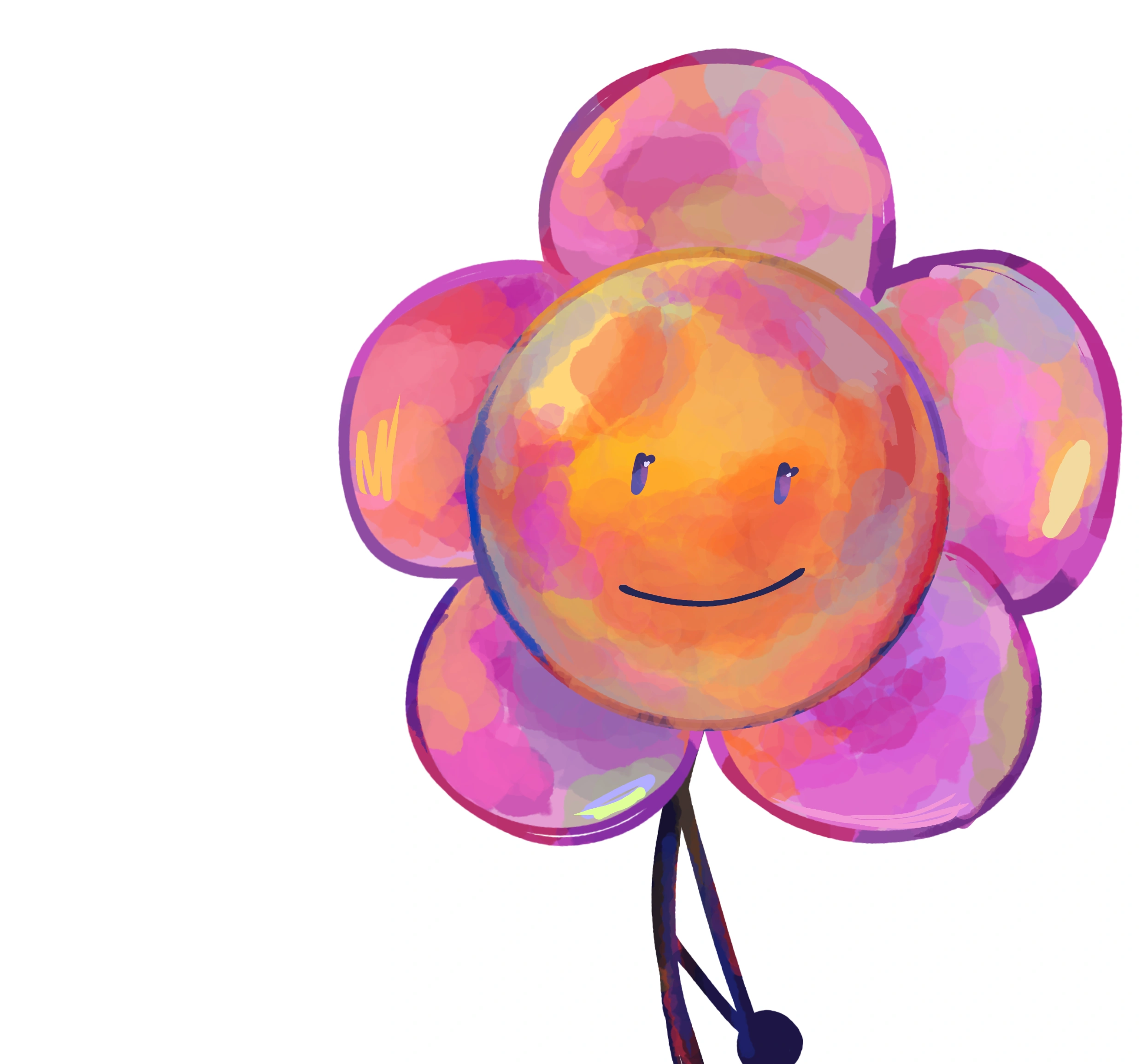 flower doodle again | Fandom