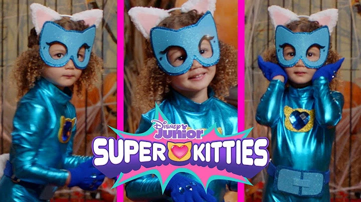 SuperKitties Bitsy Halloween Costume 🎃🐱 | DIY Halloween Cat Costume ...