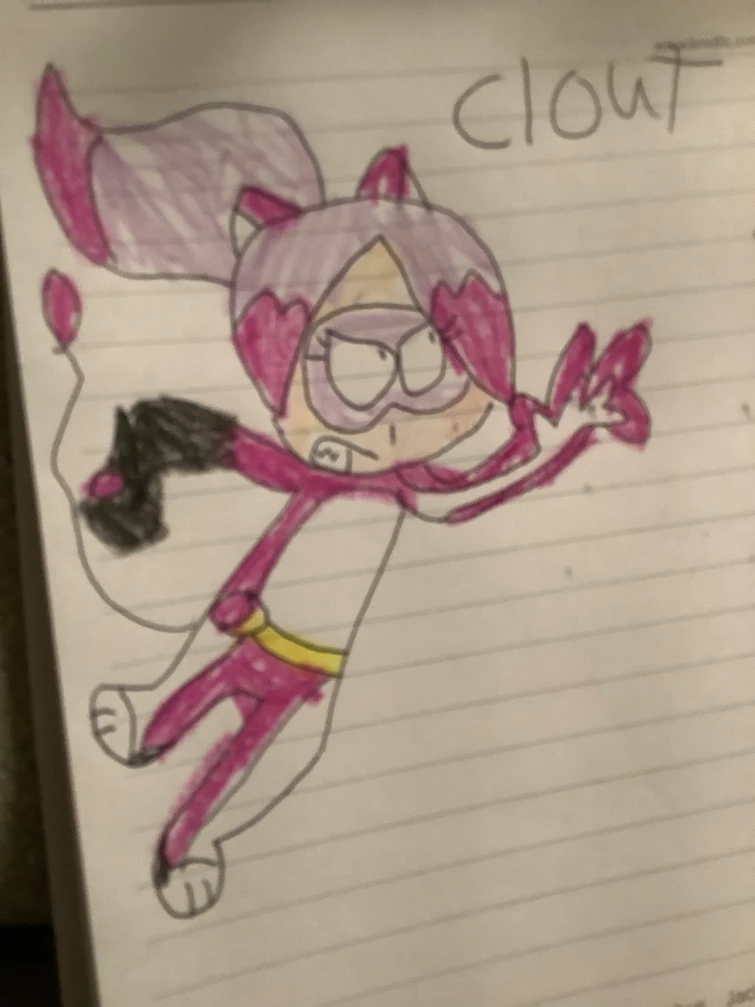My drawing of purple tigress using clout | Fandom