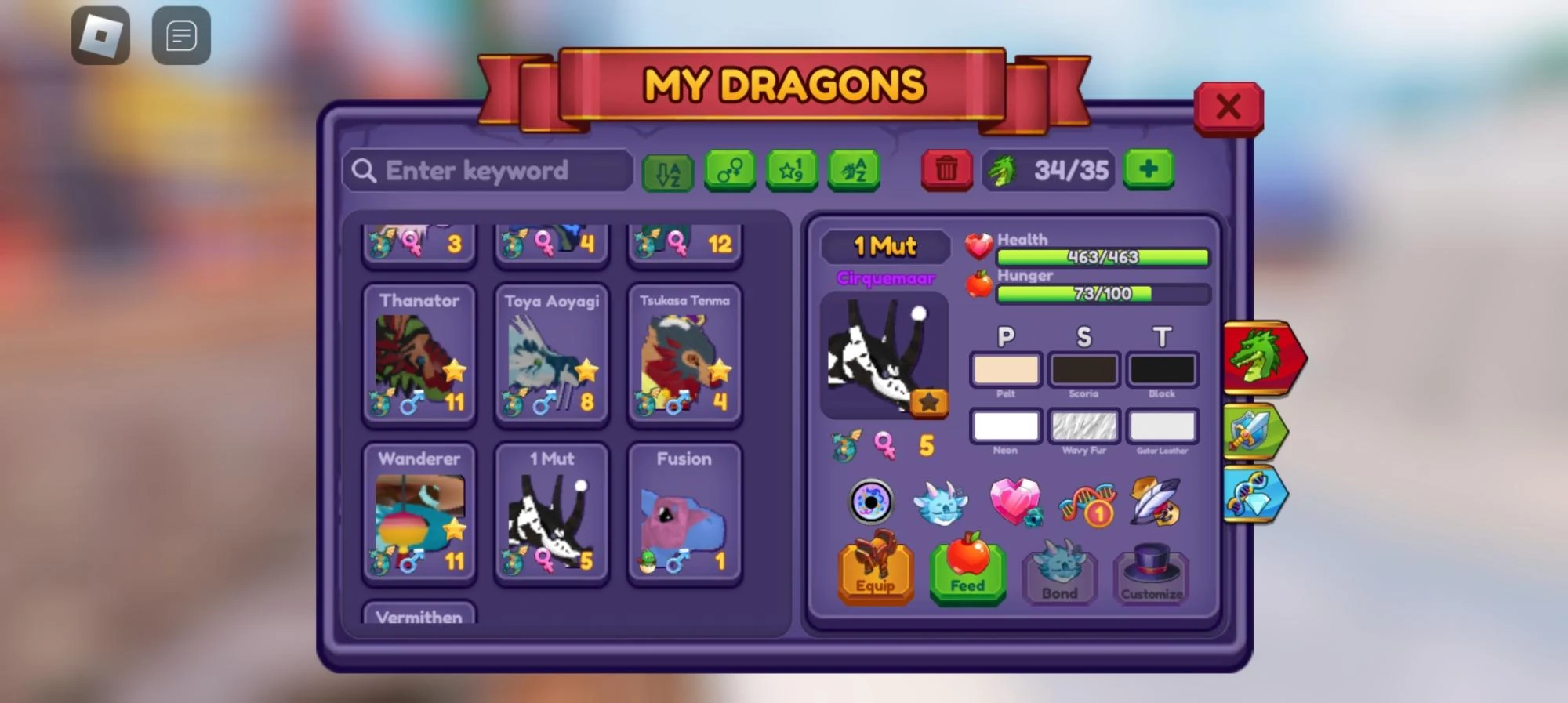 Trading 1 Mut Cirquemaar,Falugeis and a Mielebee and Some adds for Nm ...