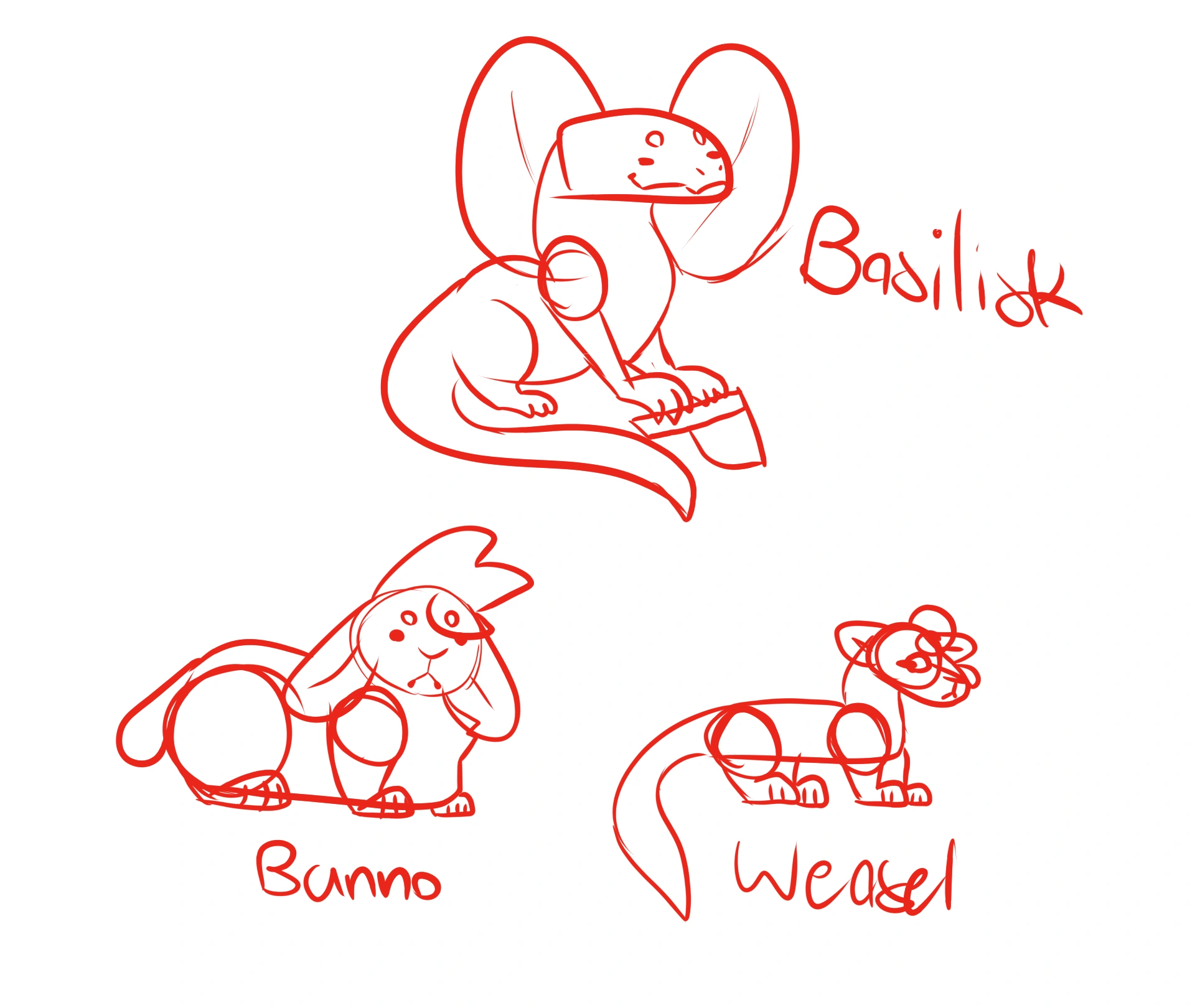 I GENERATED ANIMALS AND DREW THEM AS TOH CHARACTERS | Fandom