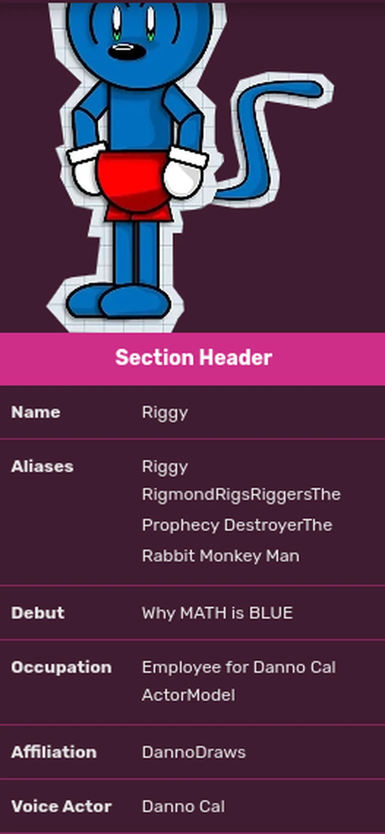 I kind of fixed Riggy | Fandom