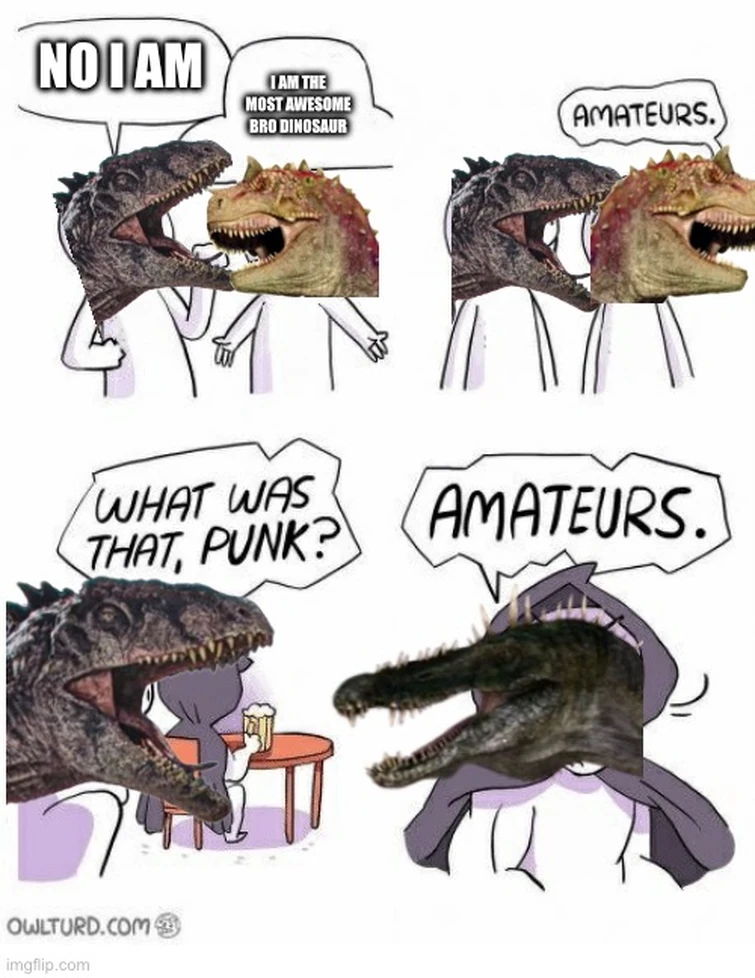 Monsters resurrected spino will forever be the most awesome bro ...