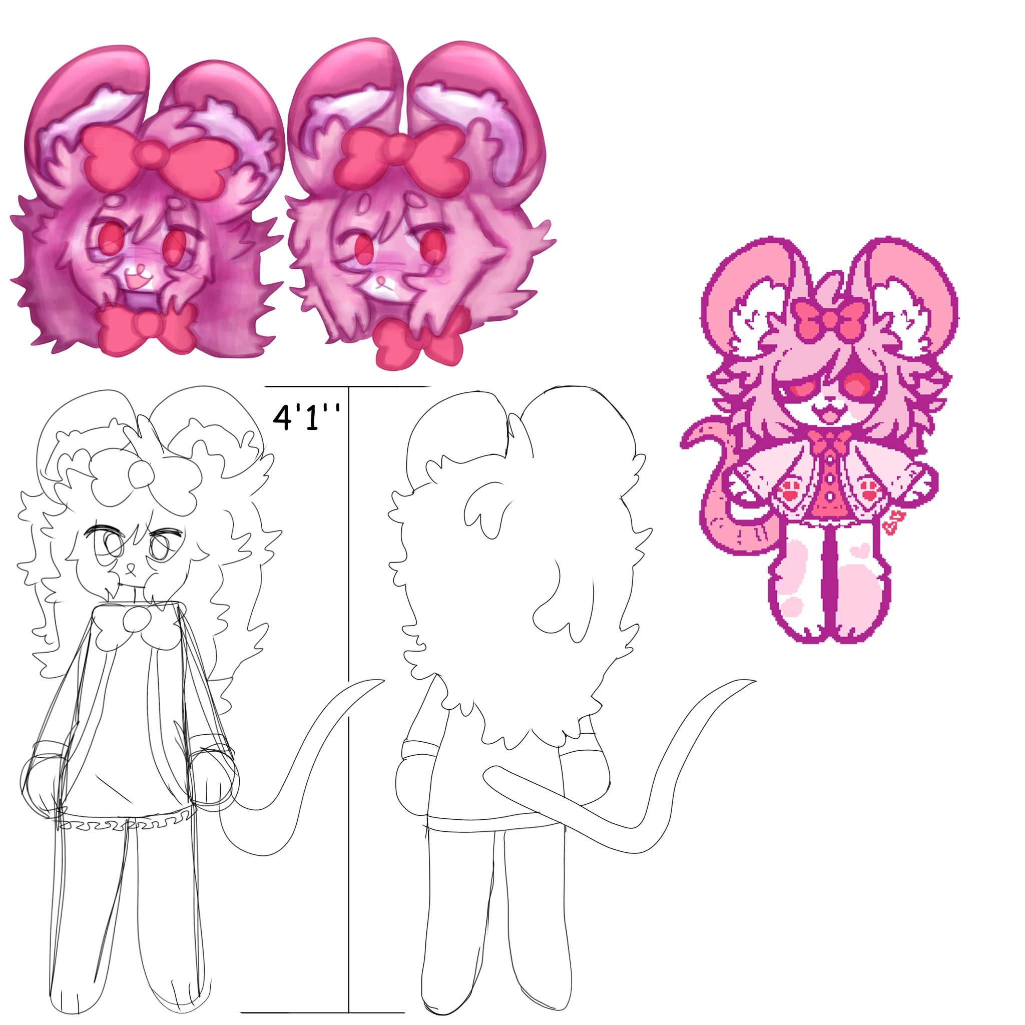 wip reference sheet 😨😨😨 | Fandom