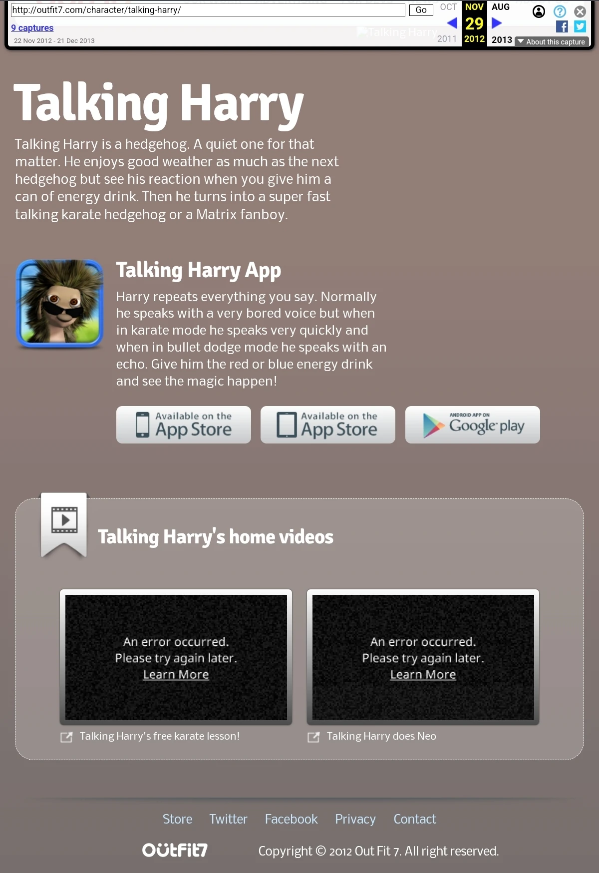 Talking Harry's official videos | Fandom