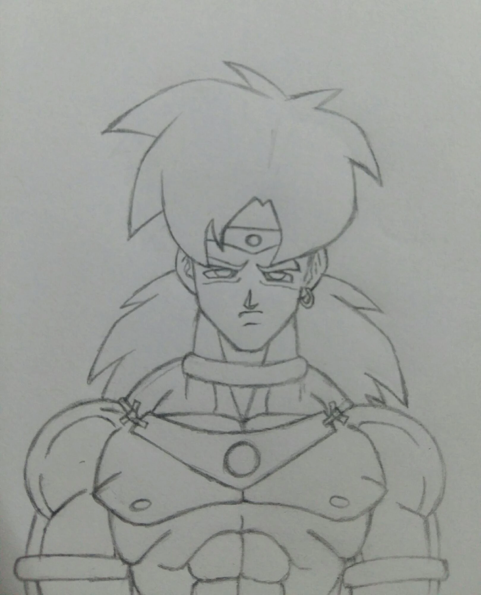 Broly Drawing
