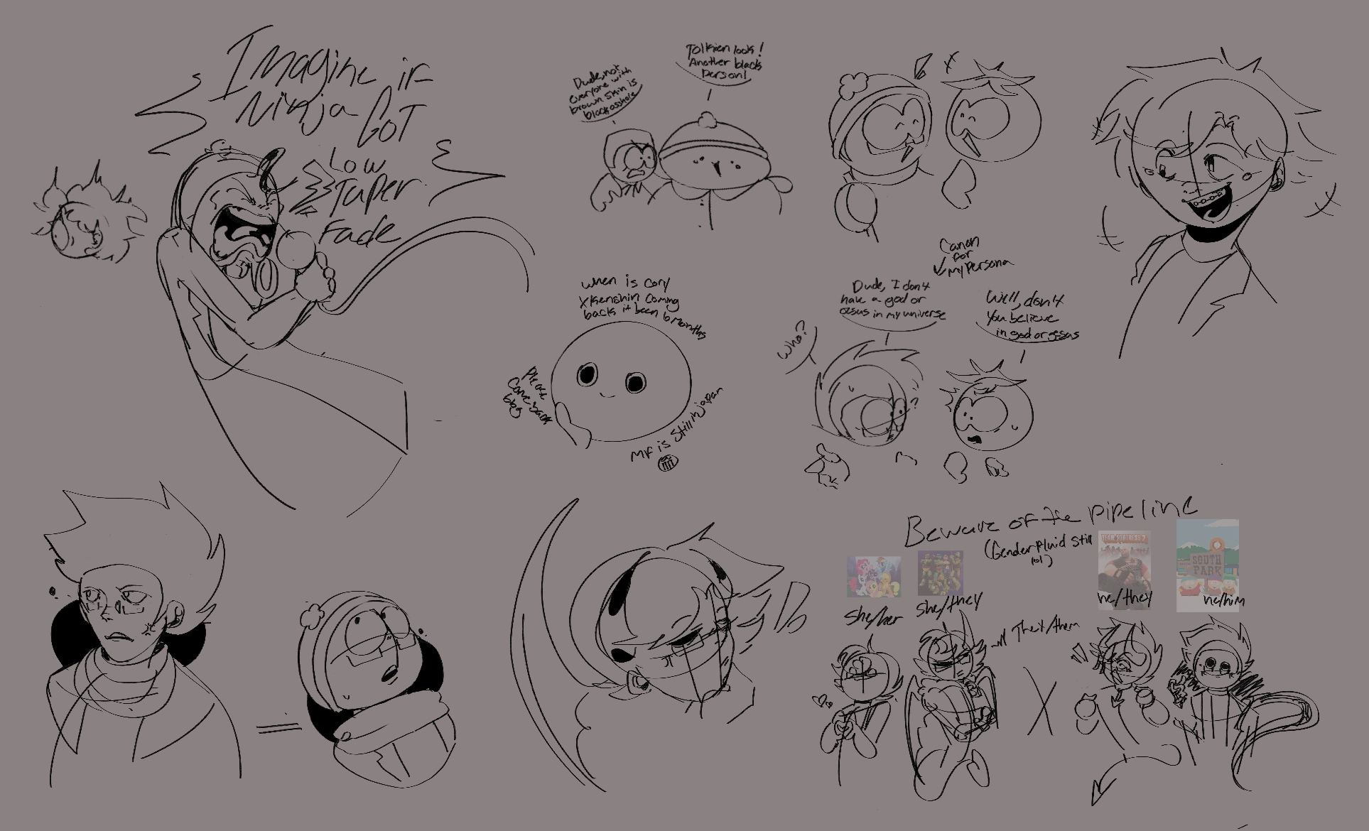 Doodles from today | Fandom