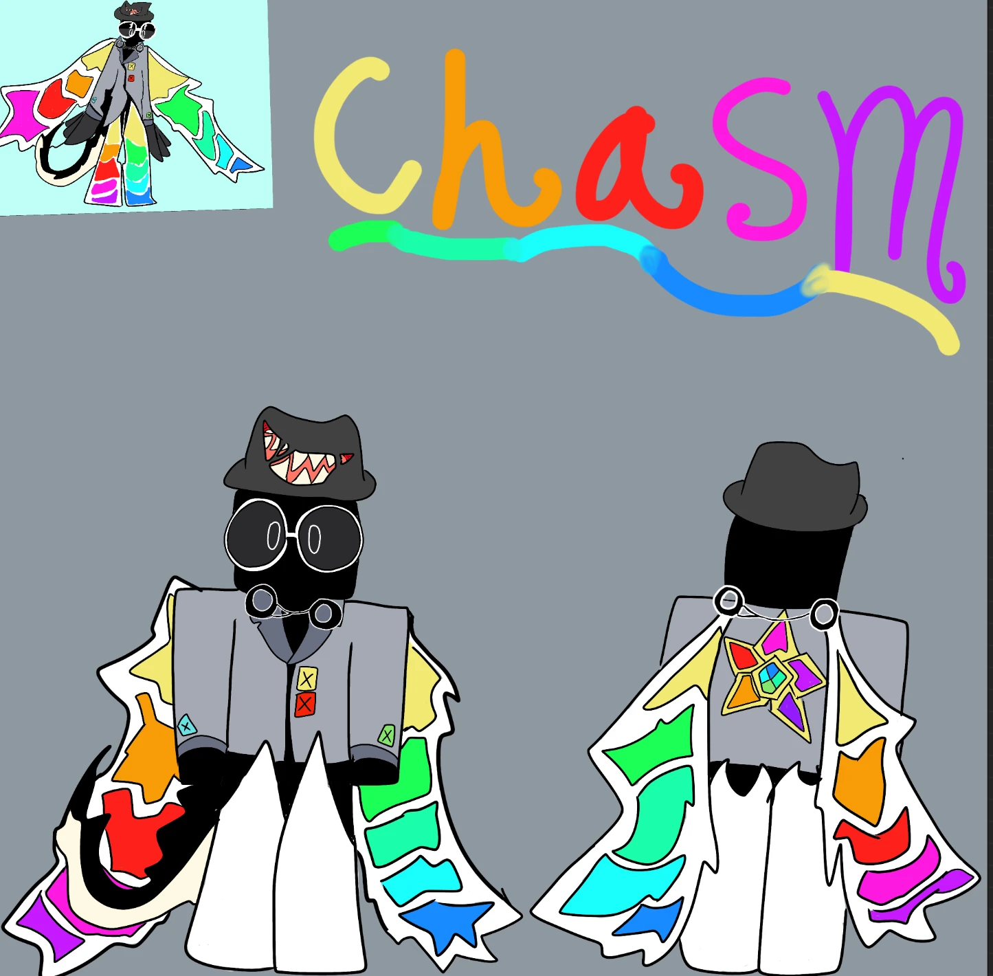 Drew my Regretevator oc’s Roblox ref | Fandom