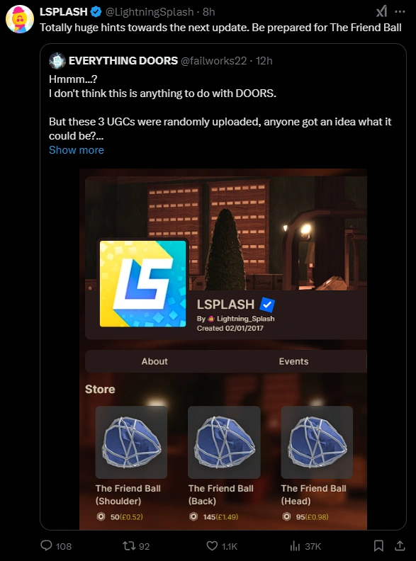LSPLASH made leaks for the new update guyz!!! | Fandom