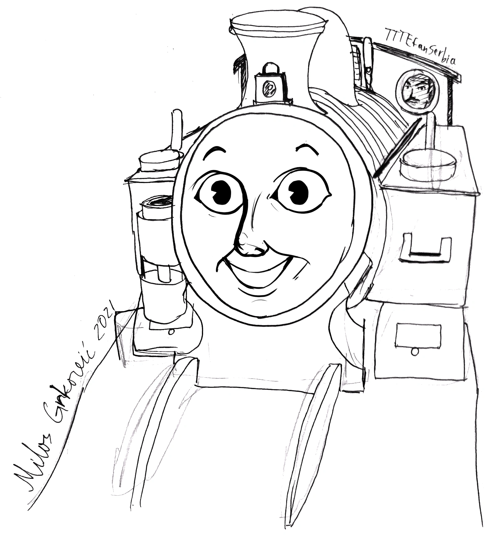 Thomas Expression Sheet RWS Animated | Fandom