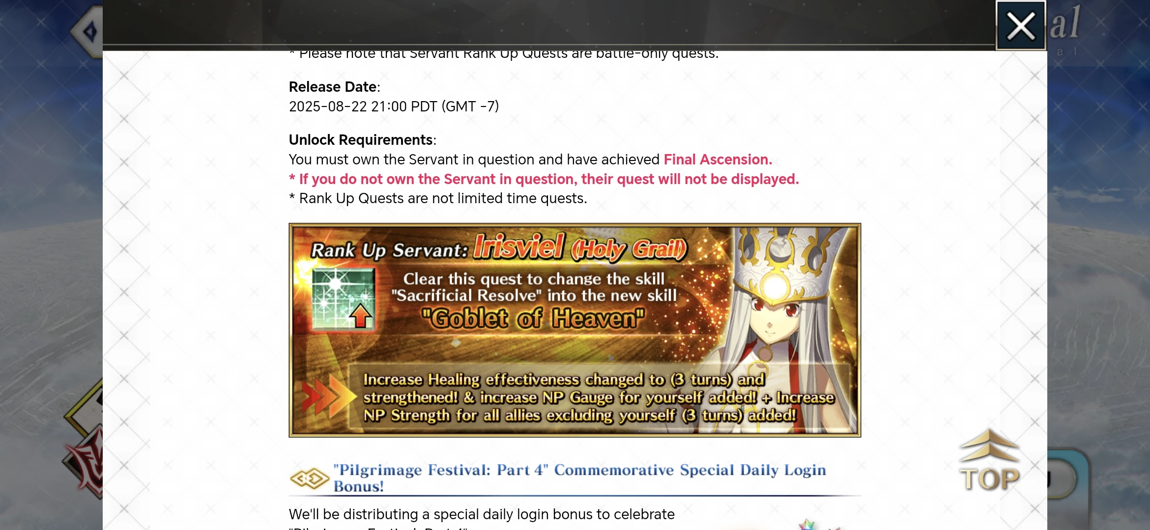Finally the support buff for the most supportive servant | Fandom