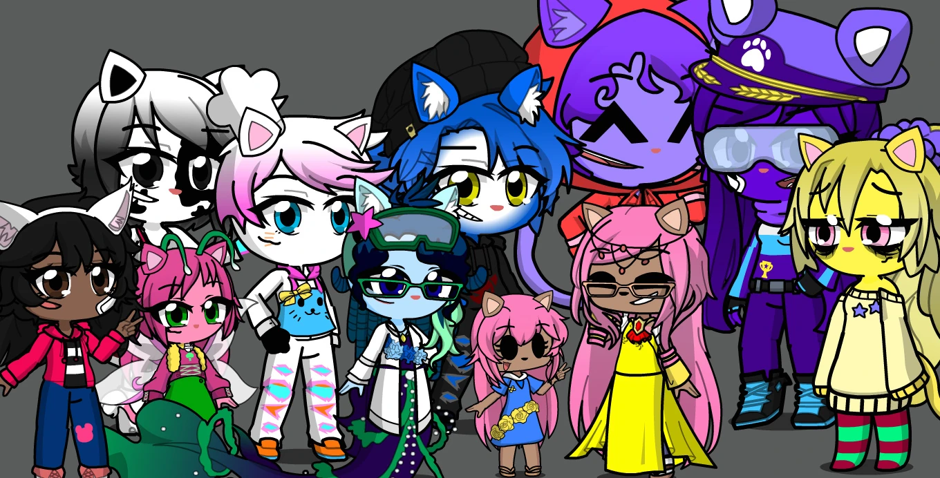 Here, have my Gacha designs for Gabby & The Gabby Cats | Fandom