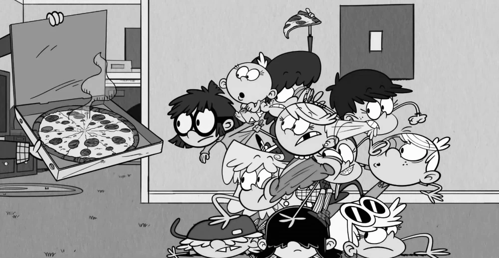 Slice of life screenshot in black and white style | Fandom