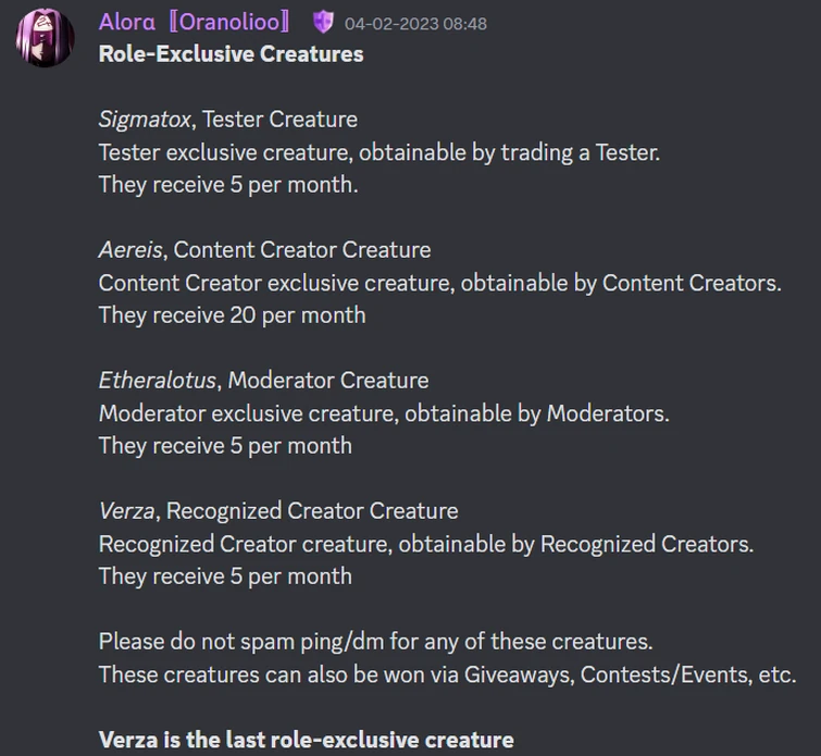 Is Ether a CC exclusive creature | Fandom