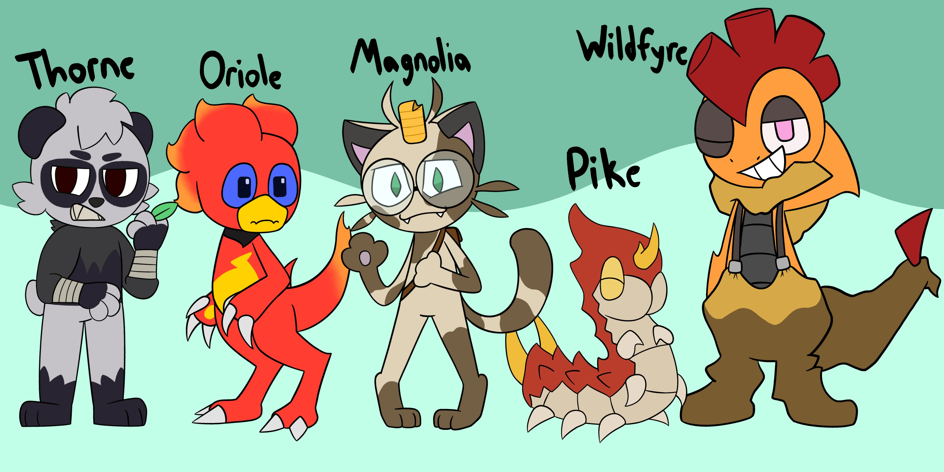 Some old PMD OCs for my own story concept :33 | Fandom