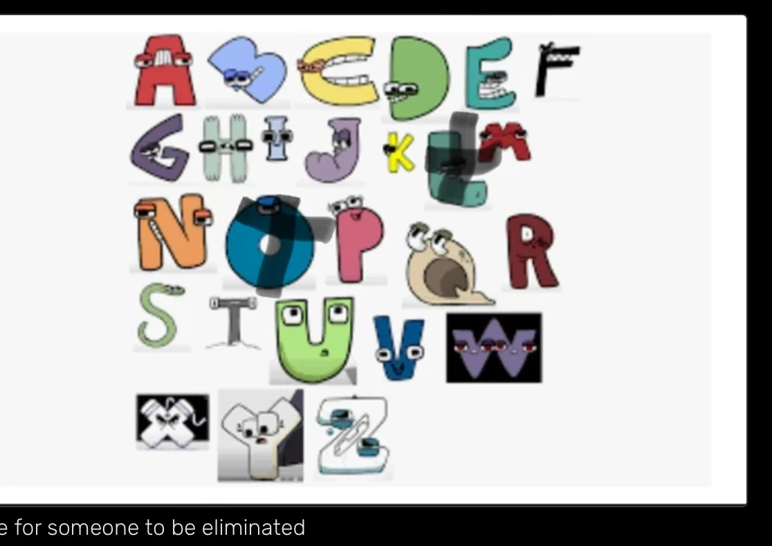 Alphabet Lore elimination 3 | Fandom