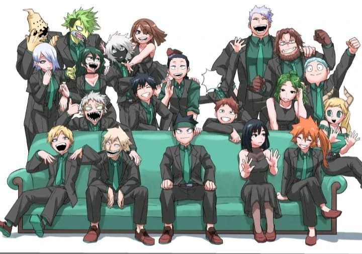 Class 1B Horikoshi official art ♥ | Fandom