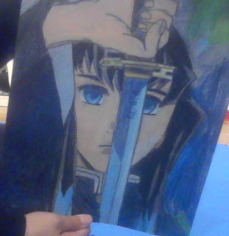 Muichiro drawing I made :) | Fandom