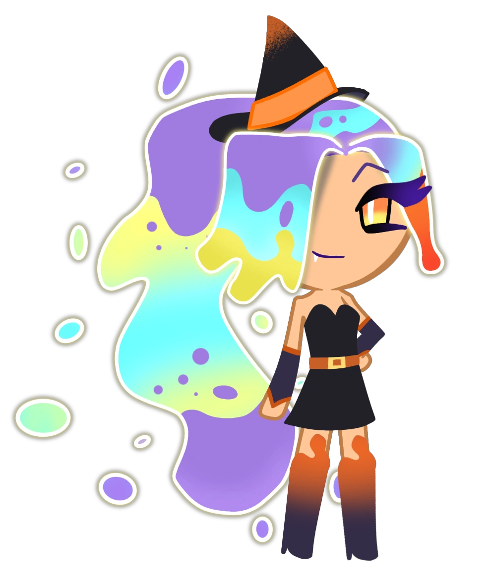 Rainbow Cocktail Cookie's Mysterious Witch Concoction costume! | Fandom