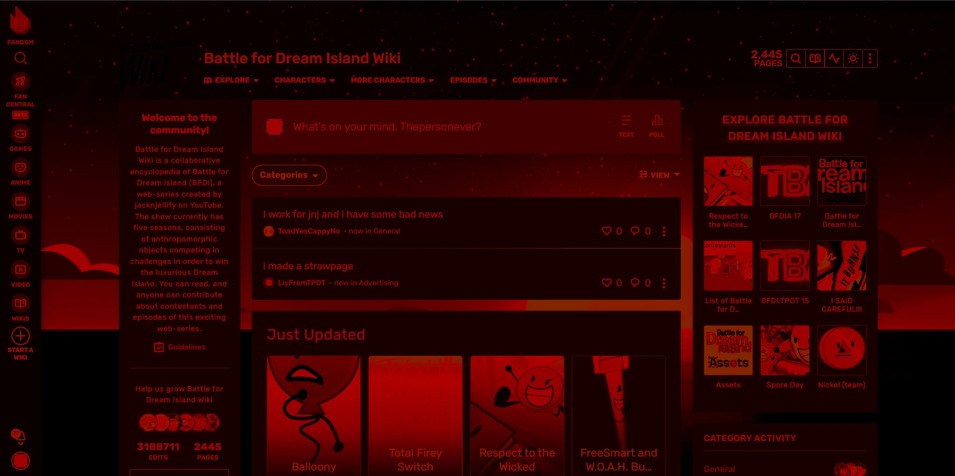 BFDI WIKI RP HYPOTHETICAL: EVIL BFDI WIKI 😈 | Fandom