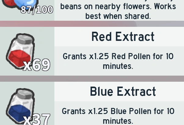 I have 69 red extracts | Fandom