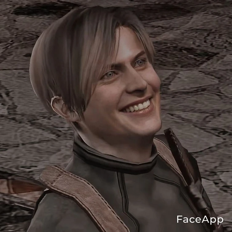 What do you think Leon Kennedy is smiling at? | Fandom