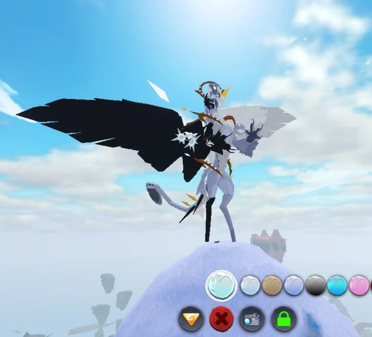 Tried to mix my snow leopard oc into Angelic... | Fandom