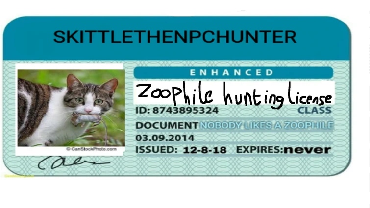 You should: show me your furry hunting licence NOW | Fandom