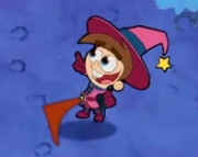 Wizard Timmy turner in blue background | Fandom