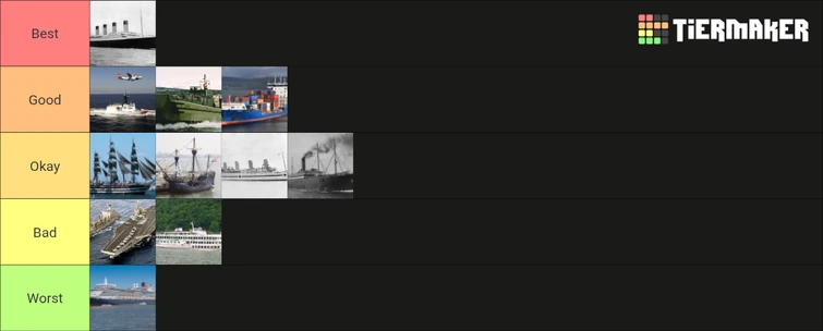 Ship tier list (maybe controversial?!?!) | Fandom