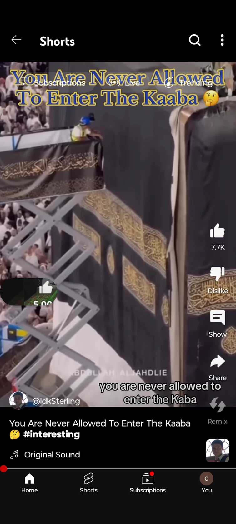 YouTube like frame stuck on a idk sterling video | Fandom