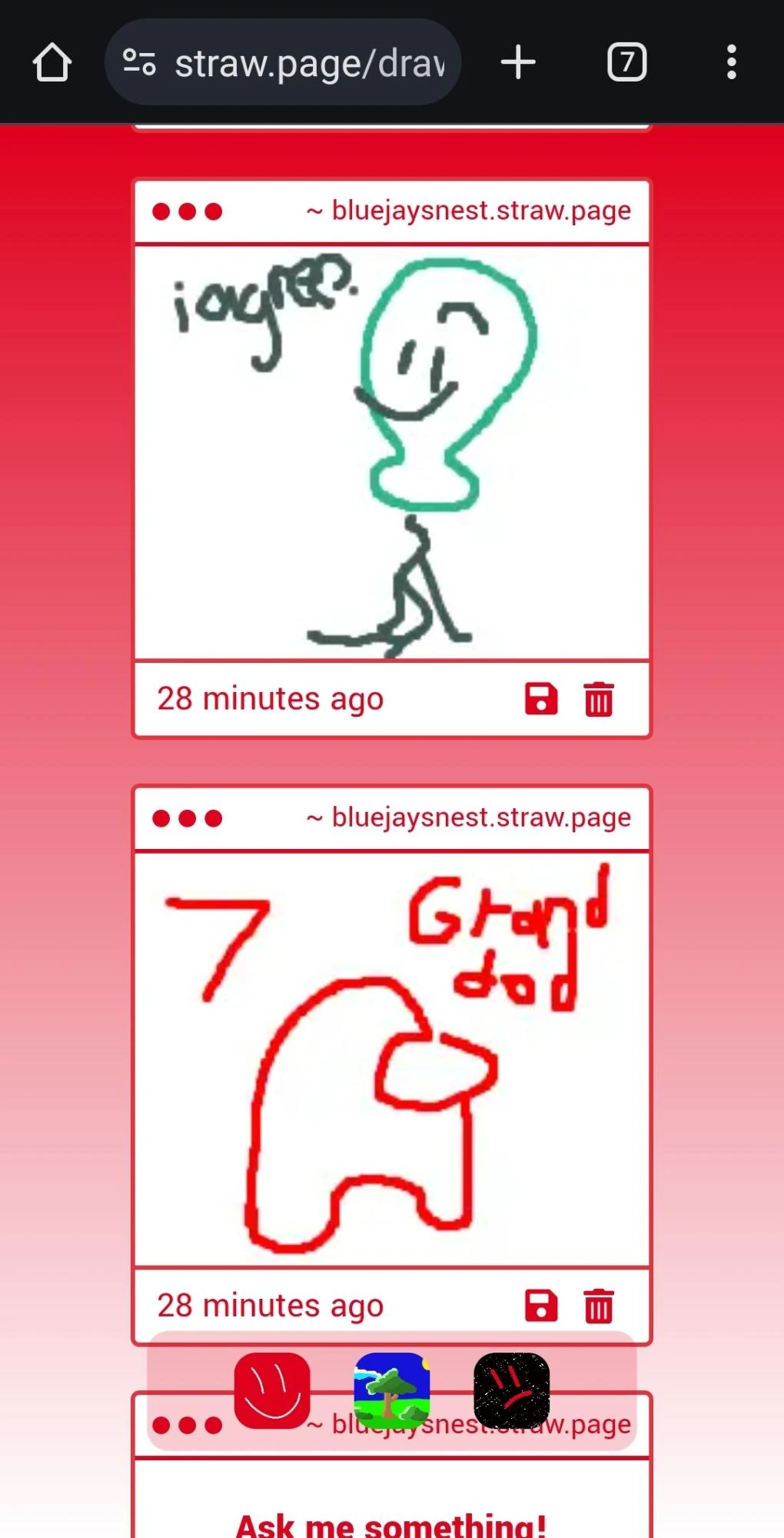 More strawpage gimmicks. | Fandom