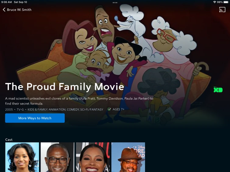 The Proud Family Movie airs on Disney XD today? | Fandom