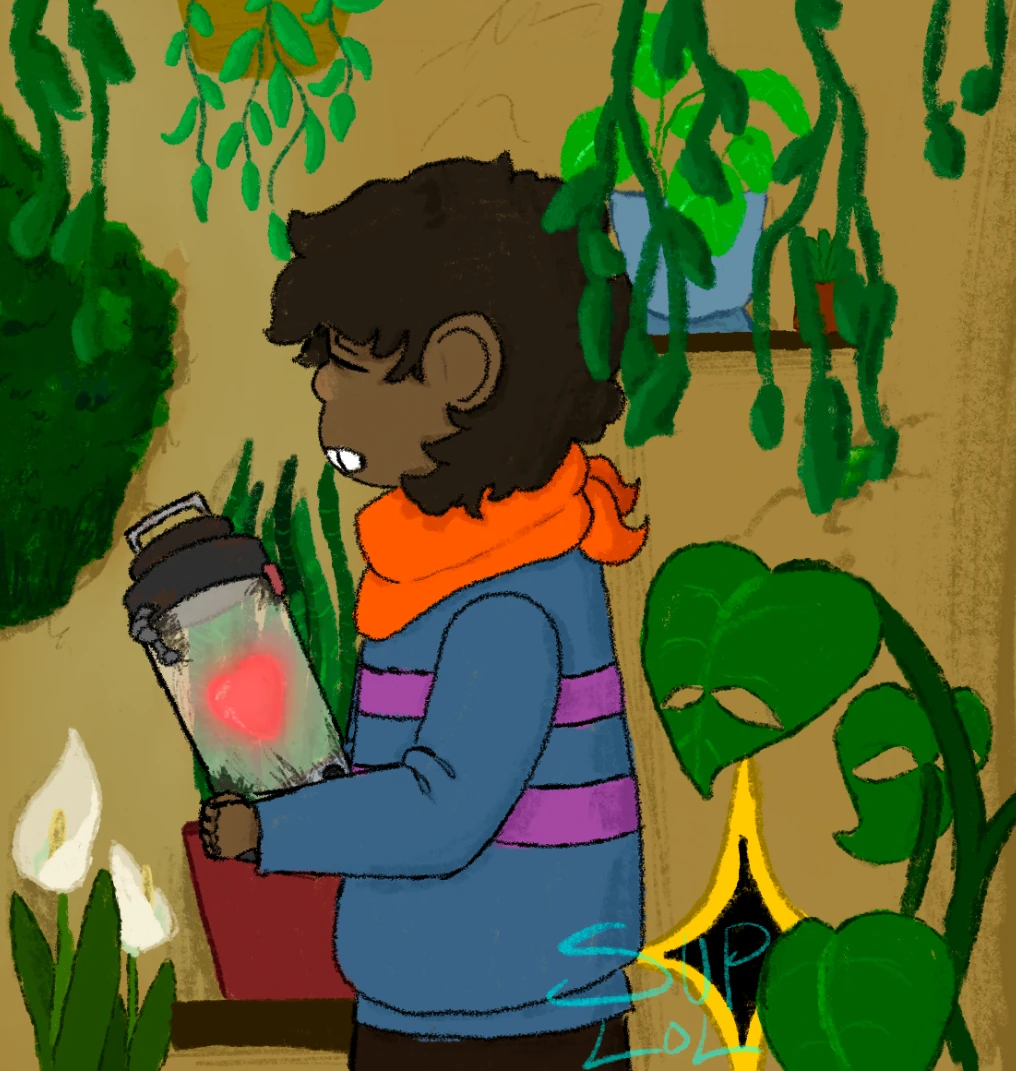 Terratale! Frisk drawing | Fandom