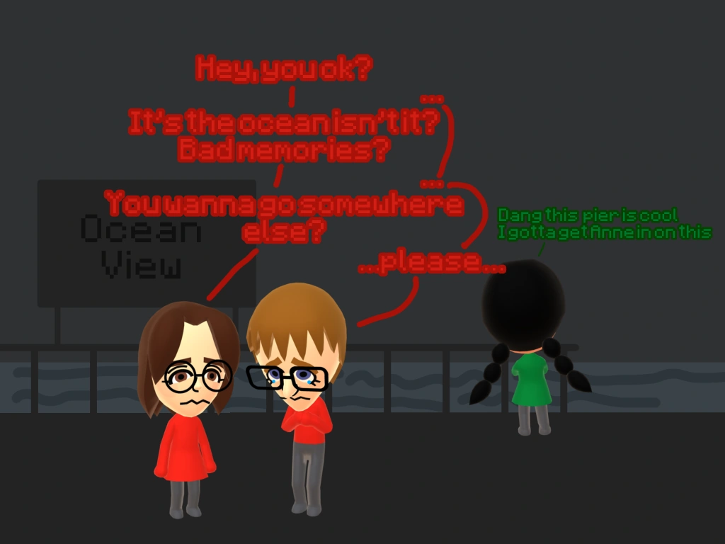 Merrick does not like the ocean. | Fandom