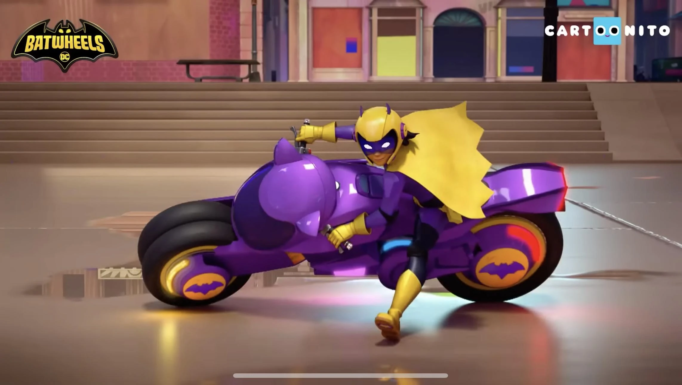 The AKIRA Bike Slide Scene in Batwheels | Fandom
