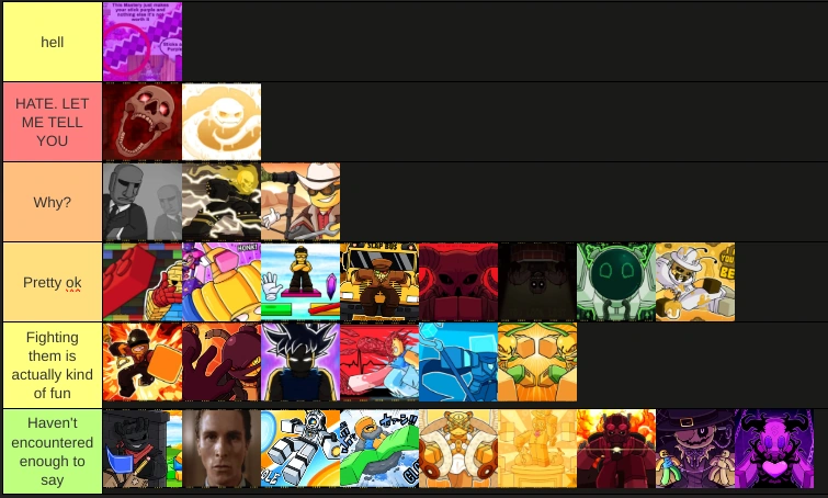 Ranking Slap Battles Masteries Based On How Unfun They Are To Go
