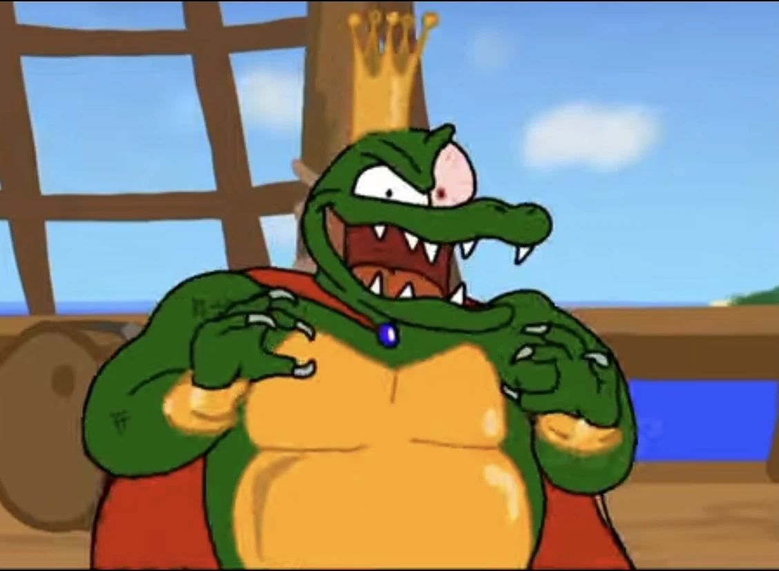 King K. Rool when he was finally qualified as Serious Pure Evil | Fandom