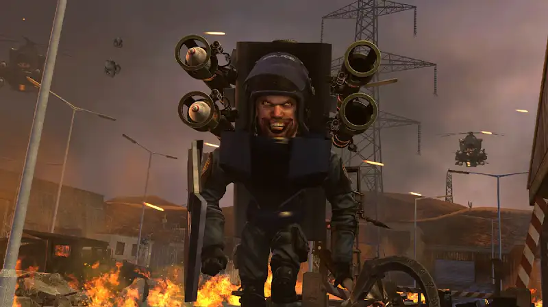 More pictures of SWAT Mutant Skibidi Toilet (Source: DaFuq!?Boom ...