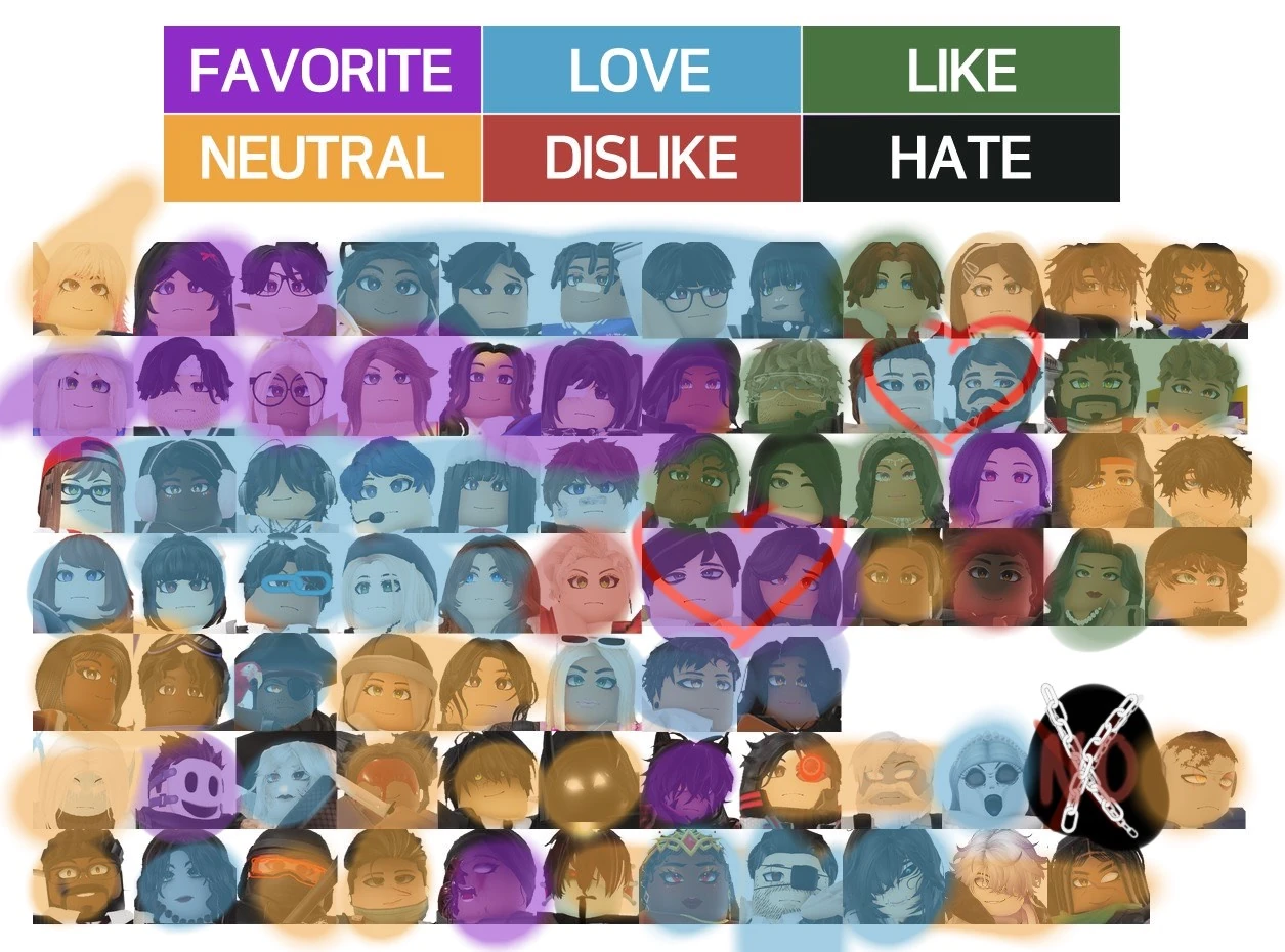 ermm decided to do this (i dont really care for some characters help ...