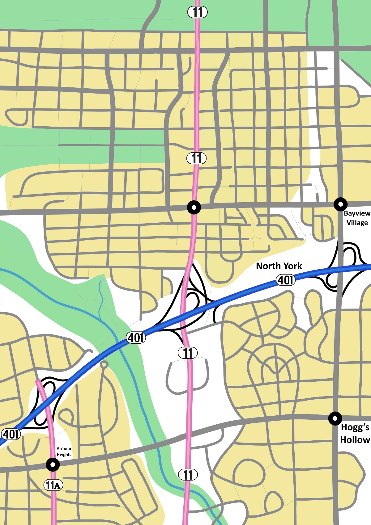 UD Fanmade Map: North York, Ontario v2 | Fandom