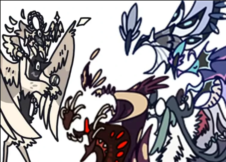 How the wardens would react if they saw angelic warden (Credit to ...