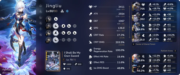 The Jingliu build | Fandom