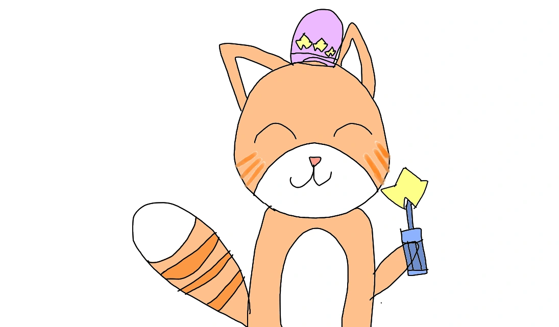 looi the cat drawing i did!! | Fandom