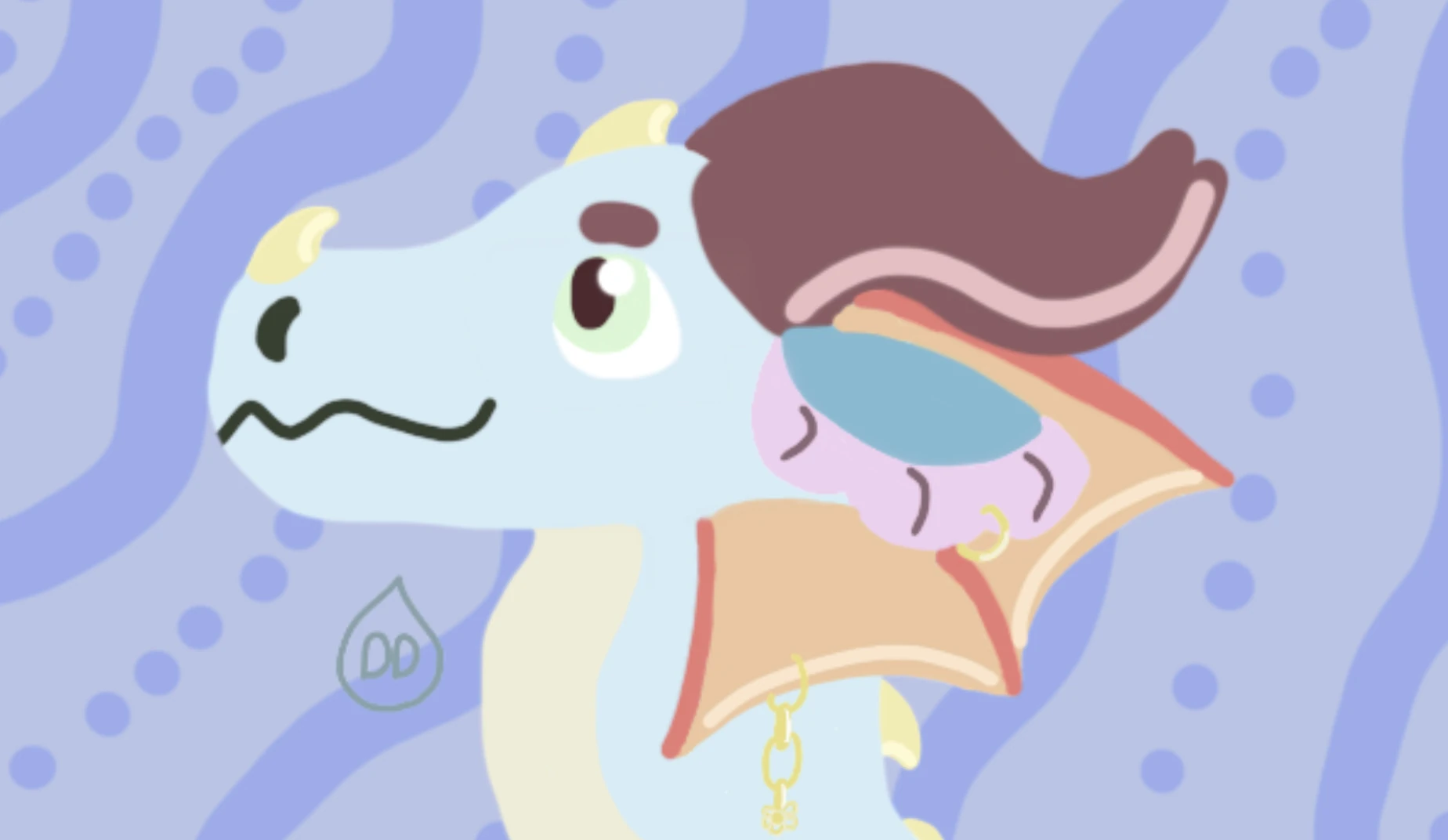 RainWing bebe OTA! :D First time trying a chibi lineless, and I’m ...