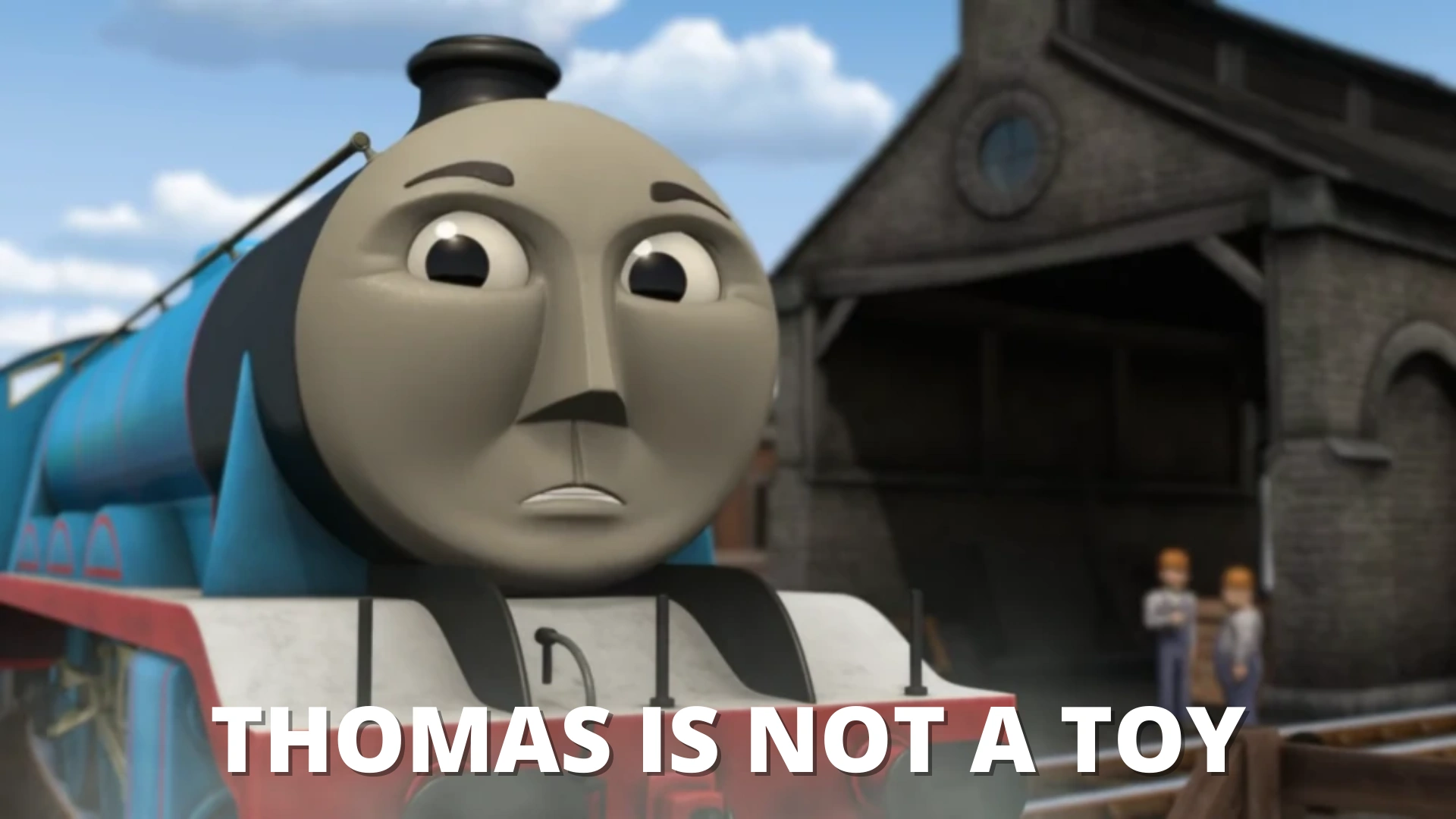 Ironic.. Thomas in season 1-12 if it is a toy. | Fandom
