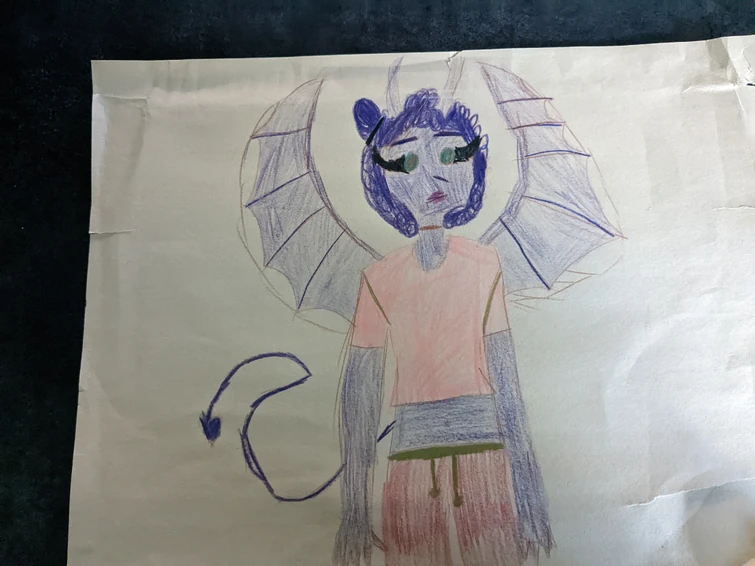 In color drawing of my oc | Fandom